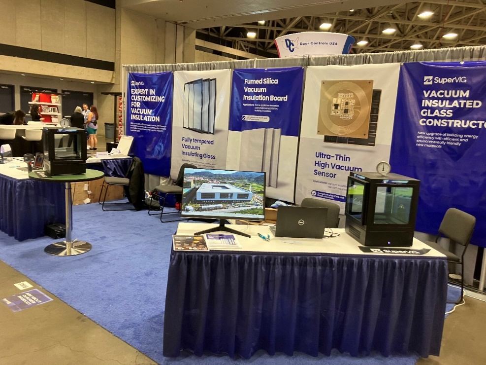 SuperVIG Vacuum Glass Dazzles at 2024 GlassBuild America, Showcasing ...